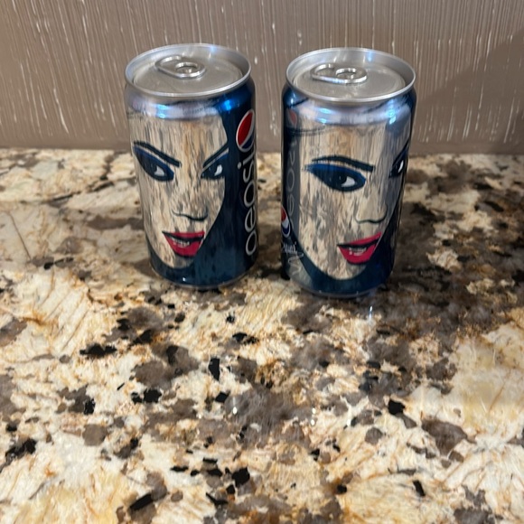 Pepsi | Kitchen | 2 Limited Addition Beyonce Pepsi Cans 75 Fl Oz | Poshmark